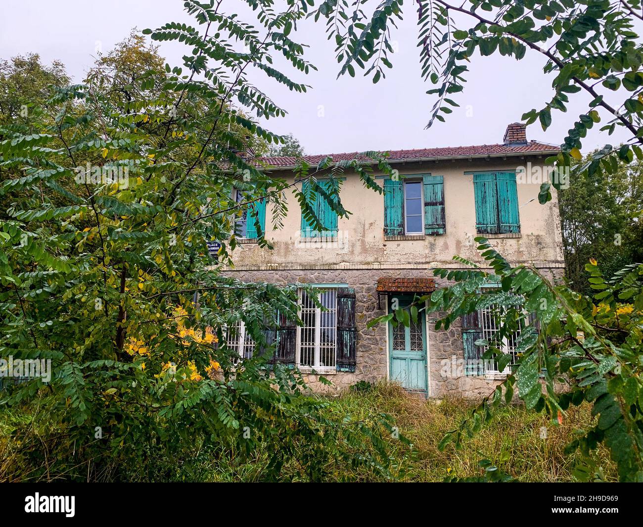 Family house of French poet Arthur Rimbaud, Roche, Ardennes department ...