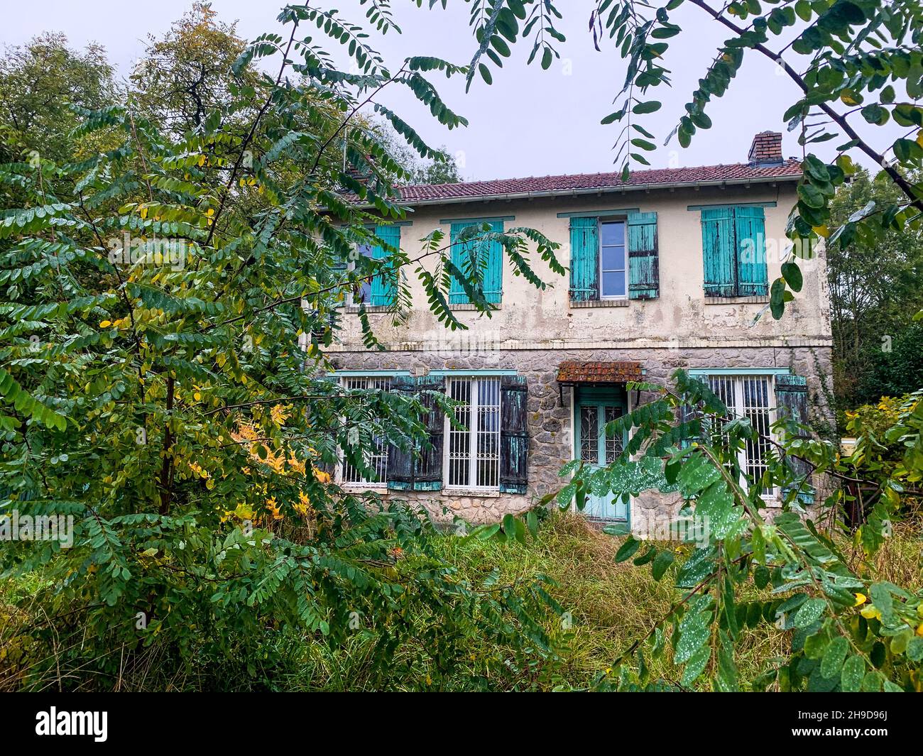 Family house of French poet Arthur Rimbaud, Roche, Ardennes department ...