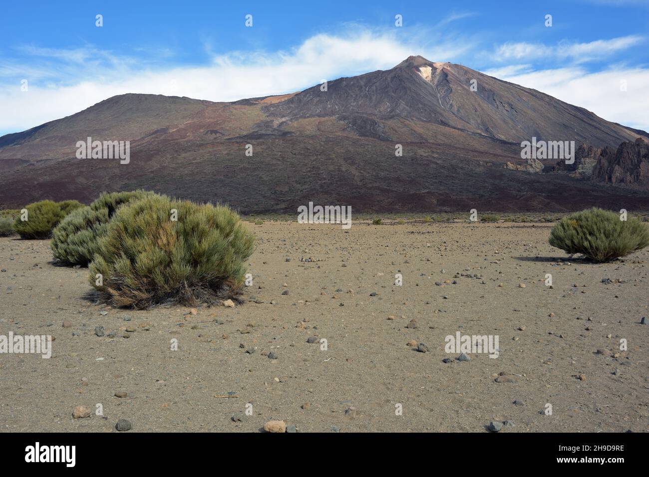 Tenerife, Mount Teide and crater Stock Photo - Alamy