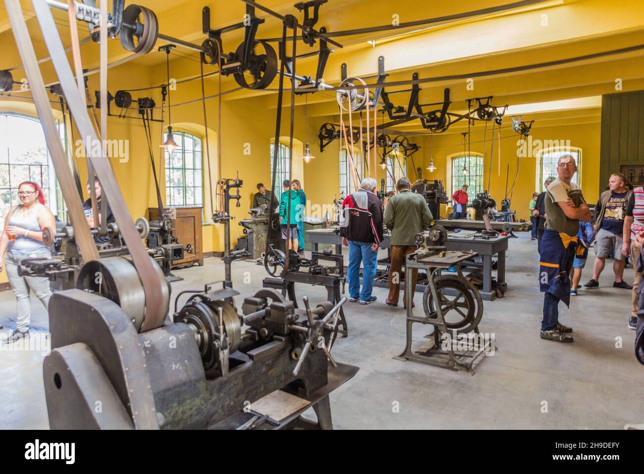 Steam drilling machines hi-res stock photography and images - Alamy