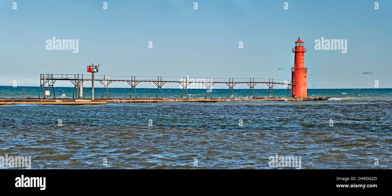 Algoma lighthouse hi-res stock photography and images - Alamy