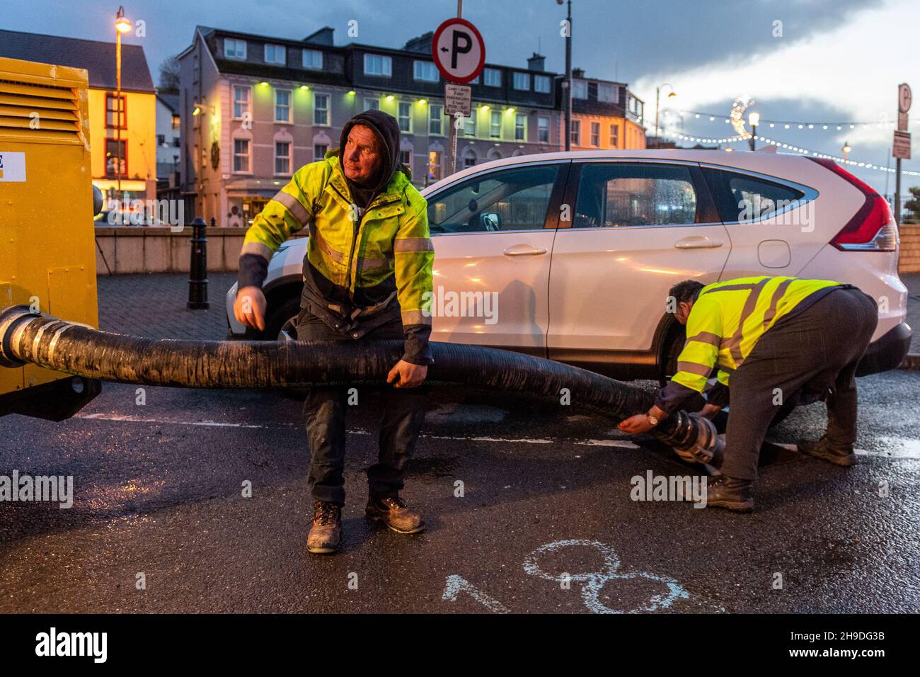 Storm barra flooding hi-res stock photography and images - Alamy