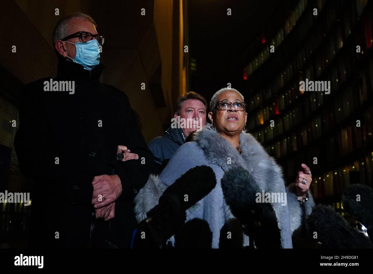 Mina Smallman (right), the mother of Nicole Smallman and Bibaa Henry ...