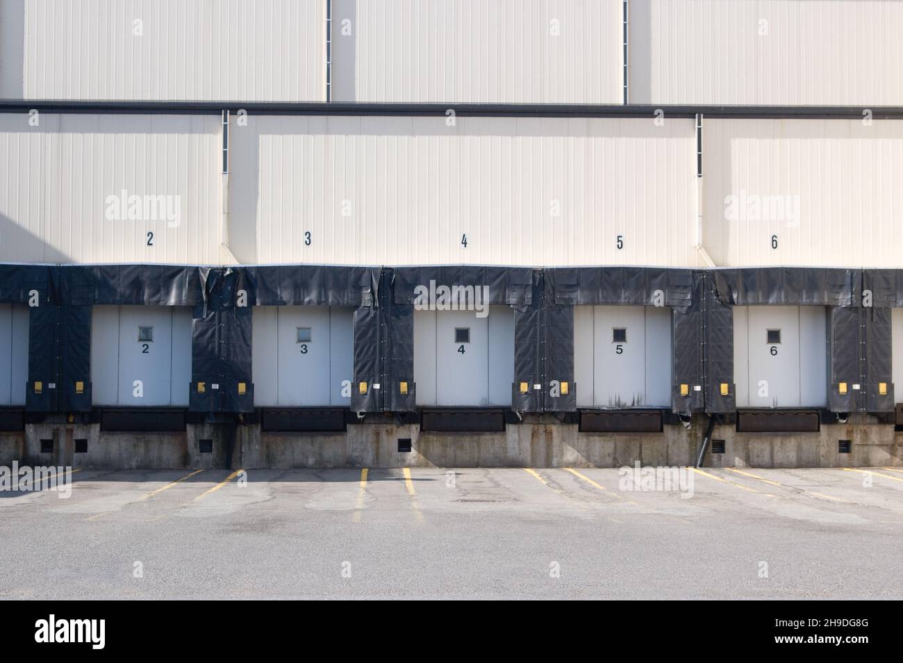 Loading dock in Boston Massachusetts USA Stock Photo - Alamy