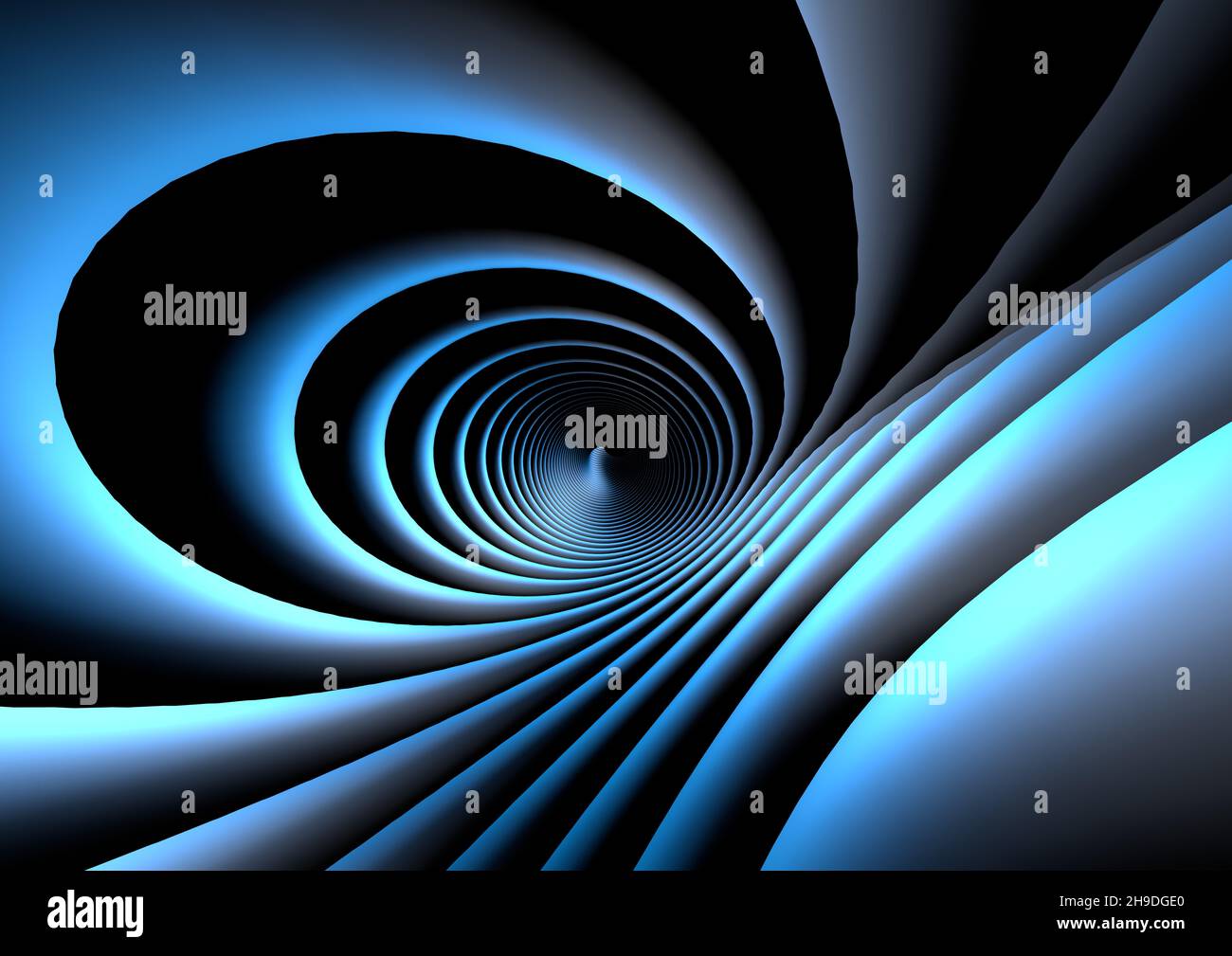 3d blue neon light hi-res stock photography and images - Alamy