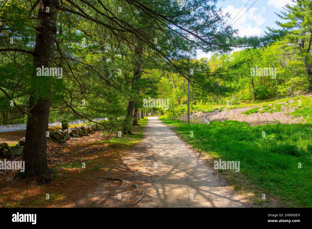 Battle road trail hi-res stock photography and images - Alamy