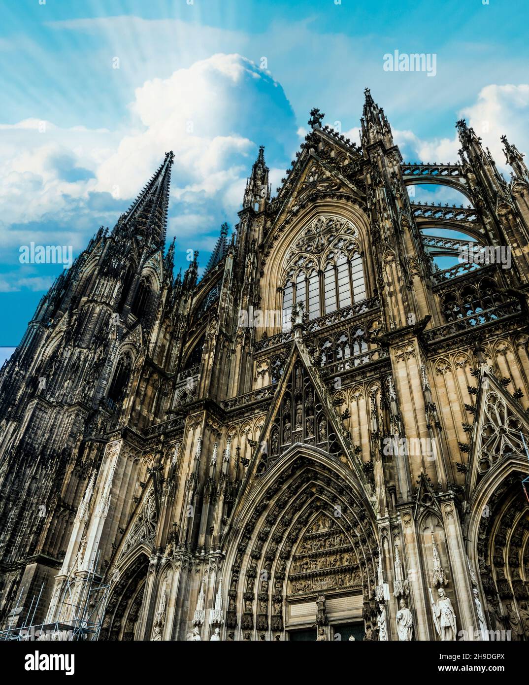 Cologne Cathedral, monument of German Catholicism and Gothic ...