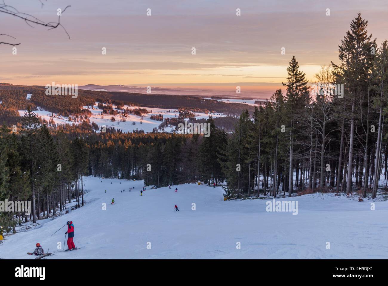 Czechia ski resort hi-res stock photography and images - Alamy