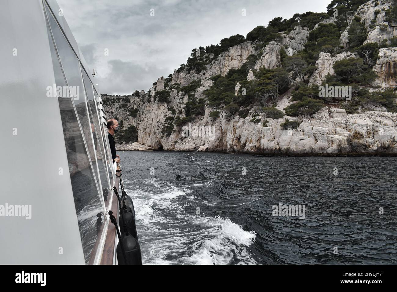 Calanques, between Cassis and Marseille, South of France Stock Photo ...