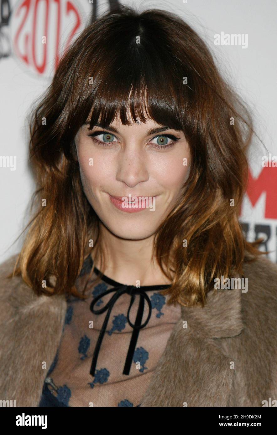 London. UK. Alexa Chung at the NME Awards 2012. 02 Brixton Academy ...