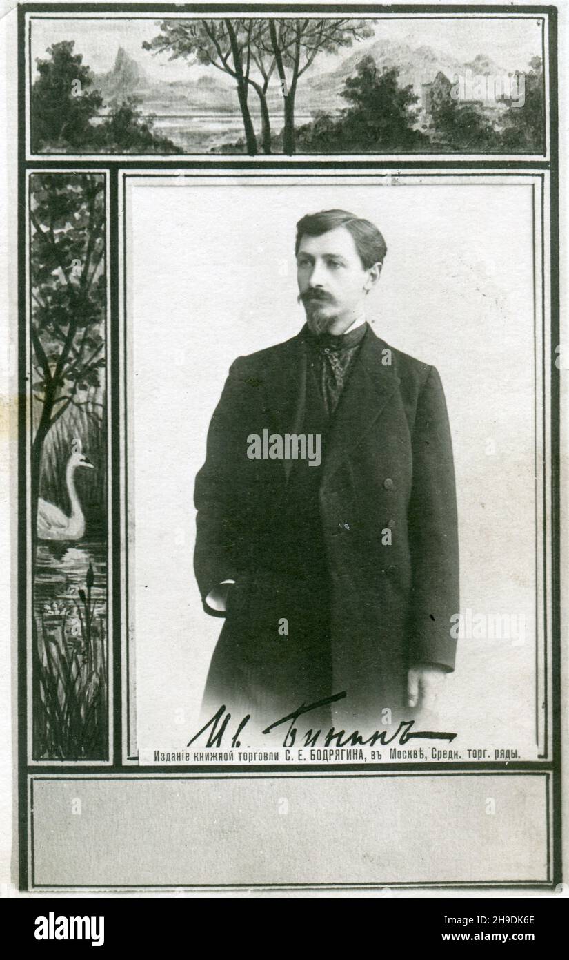 Ivan Alekseyevich Bunin (Russian: Иван Алексеевич Бунин; 22 October [O ...