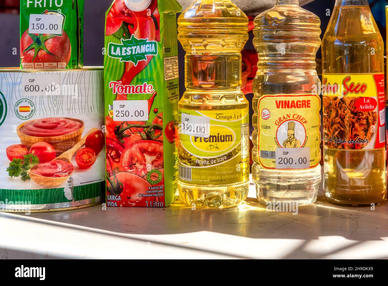 Inflation in Cuba. Prices of food merchandise after the so-called ...