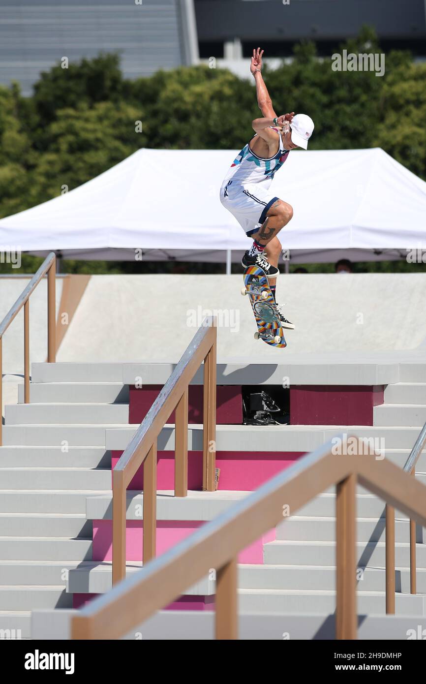 JULY 25th, 2021 - TOKYO, JAPAN: Jagger EATON of the United States in ...