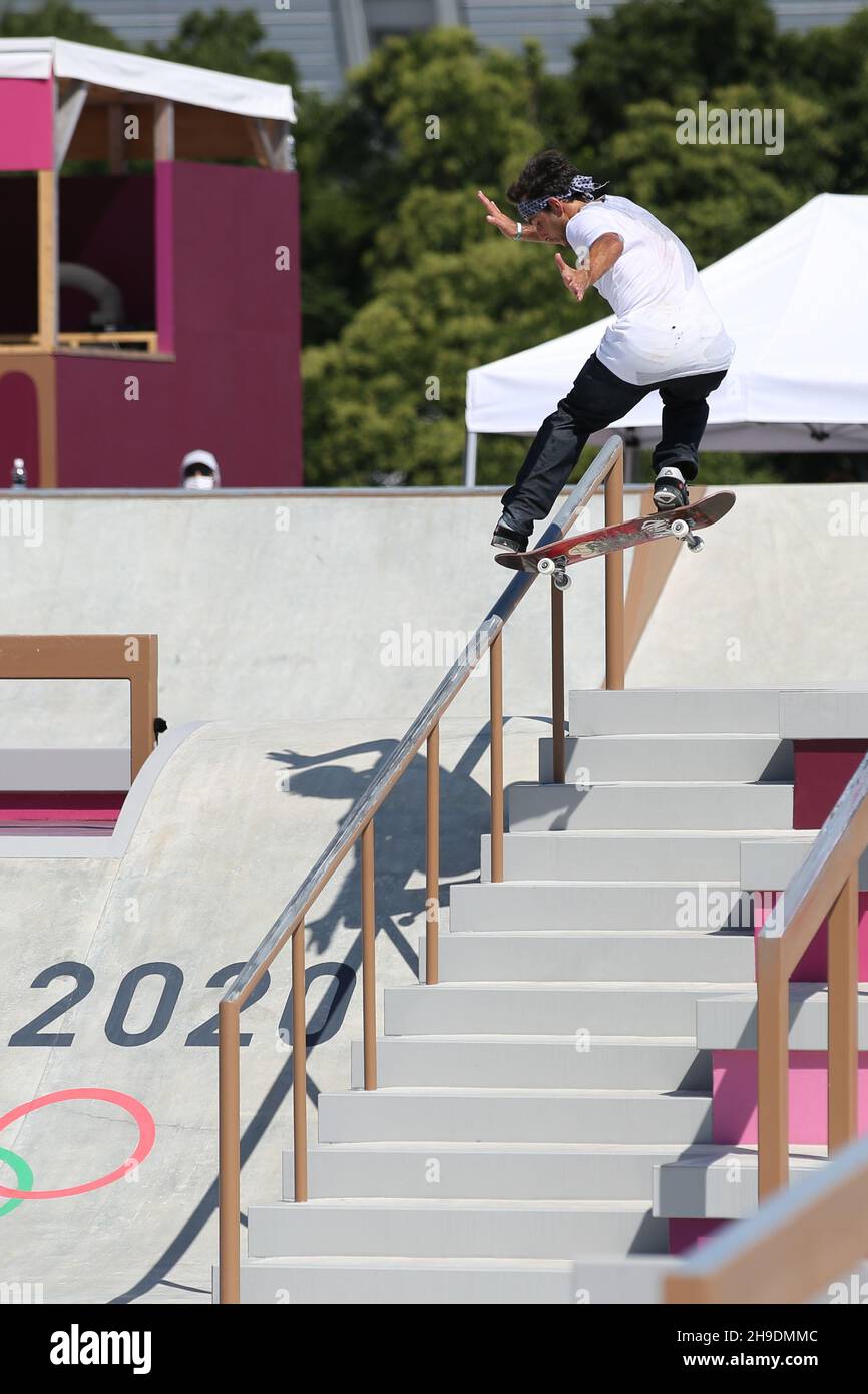JULY 25th, 2021 - TOKYO, JAPAN: Micky PAPA of Canada in action during ...