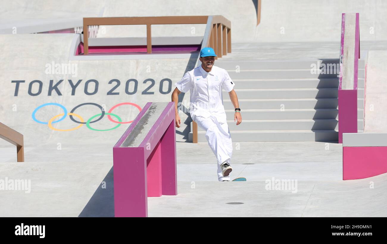 JULY 25th, 2021 - TOKYO, JAPAN: Vincent MILOU of France in action ...