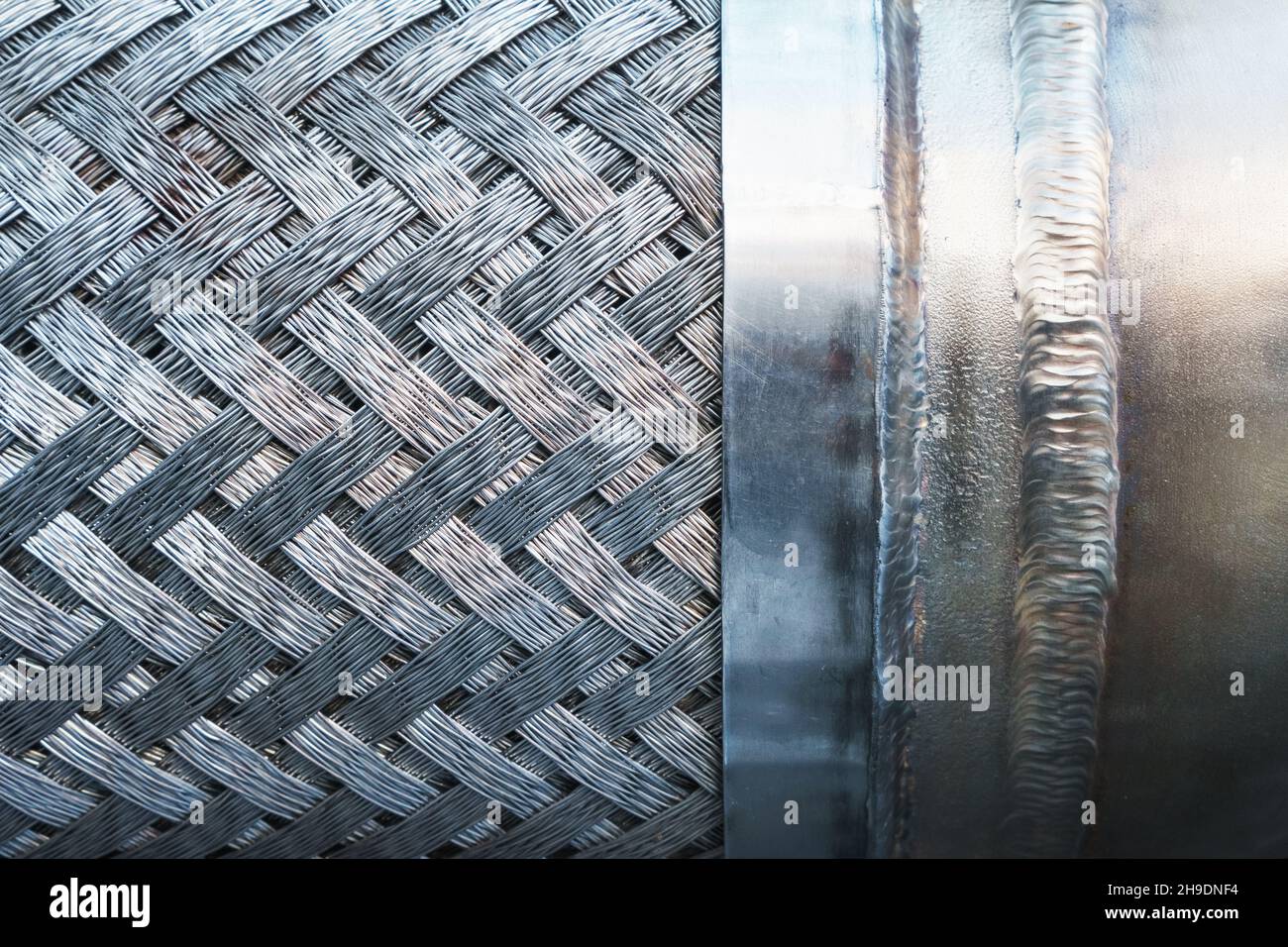 Abstract stainless steel metal weave hi-res stock photography and ...