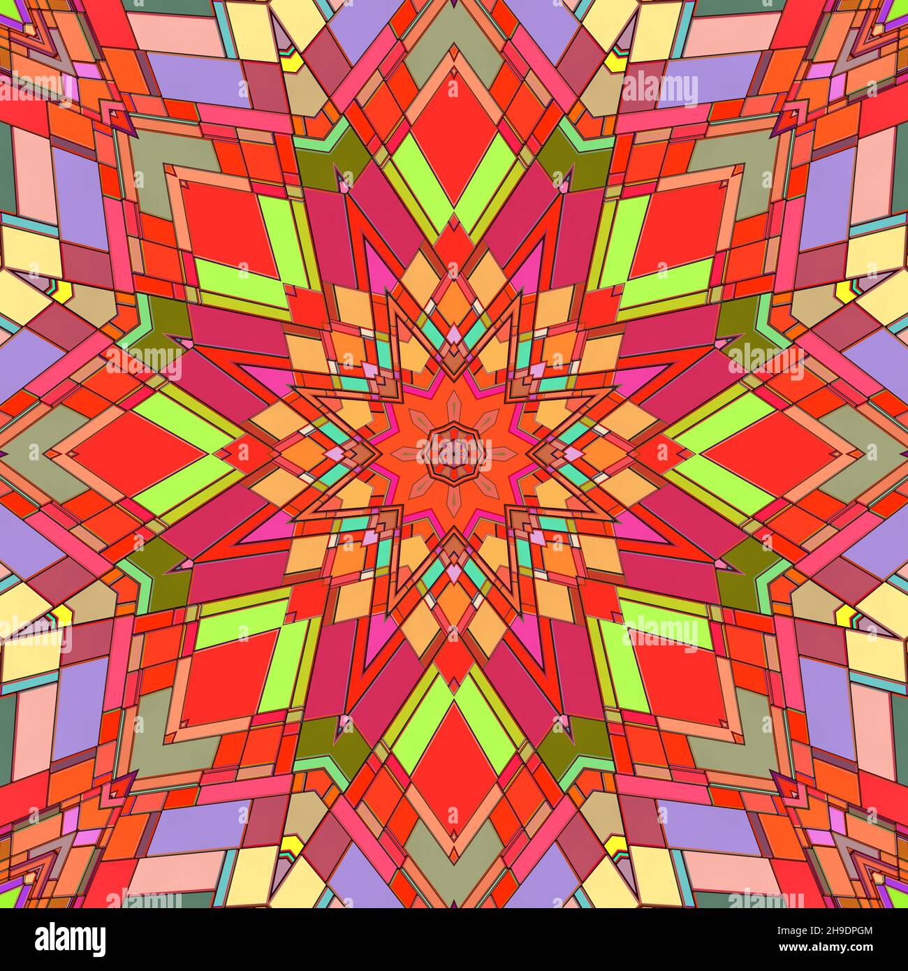 Repeating background of colored patterns Stock Photo - Alamy