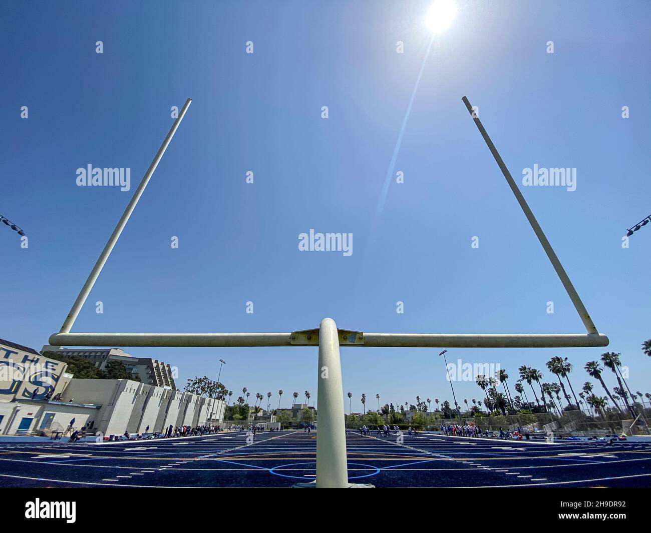 Santa football goal hi-res stock photography and images - Alamy