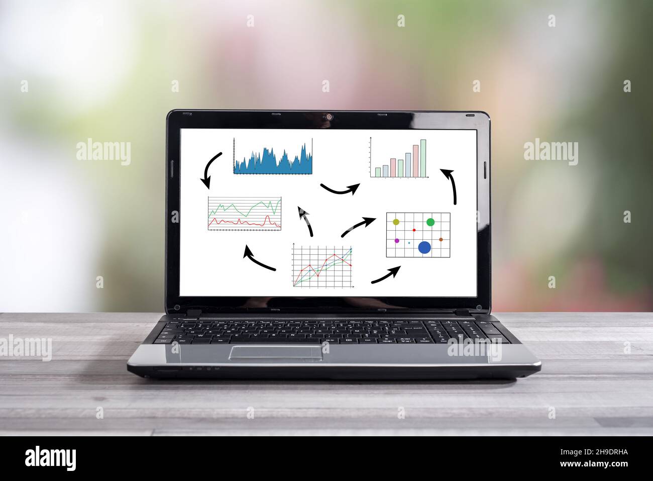 Business analysis concept shown on a laptop screen Stock Photo - Alamy