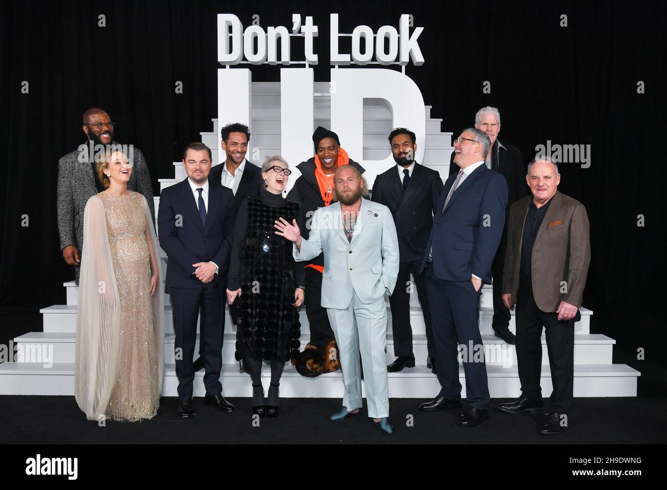 Tyler Perry, Scott Stuber, Jennifer Lawrence, Tomer Sisley, Leonardo ...