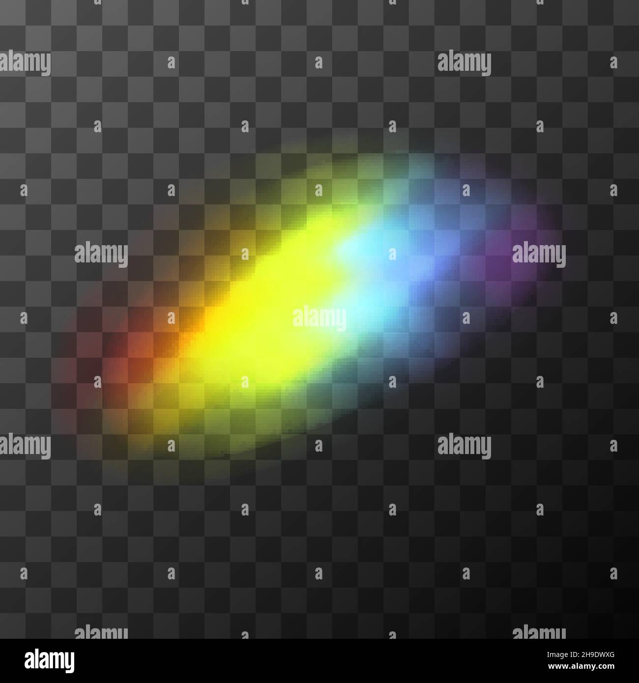Diamond light rainbow prism Stock Vector Images - Alamy