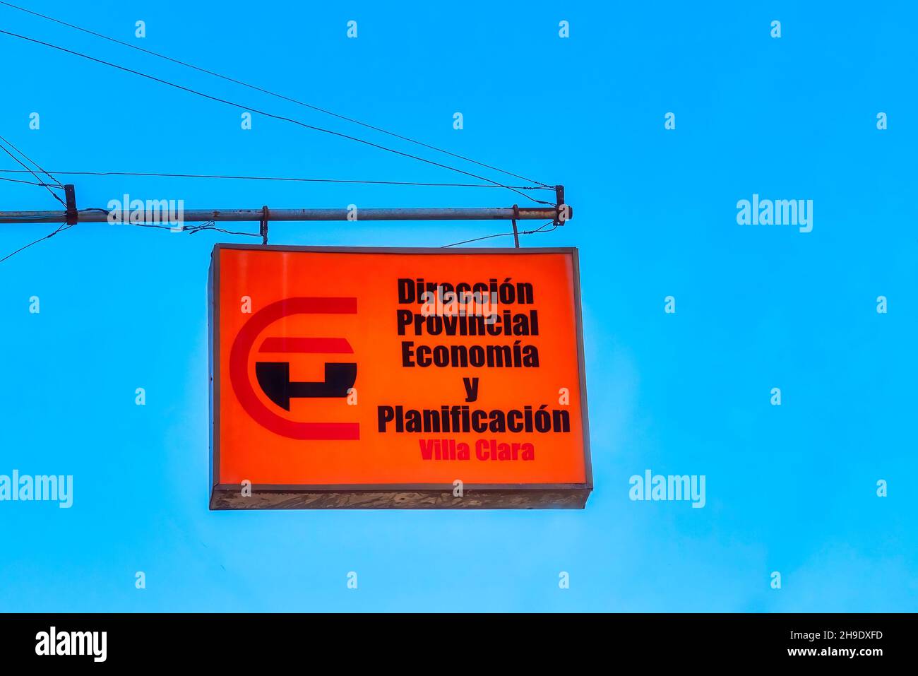 Sign for the Provincial Economy and Planning Headquarters.Dec. 6, 2021 ...