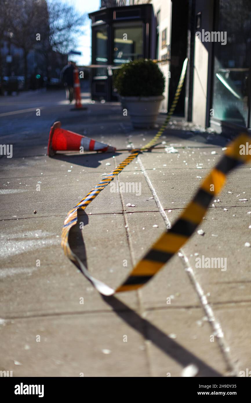 Trip And Fall On Sidewalk