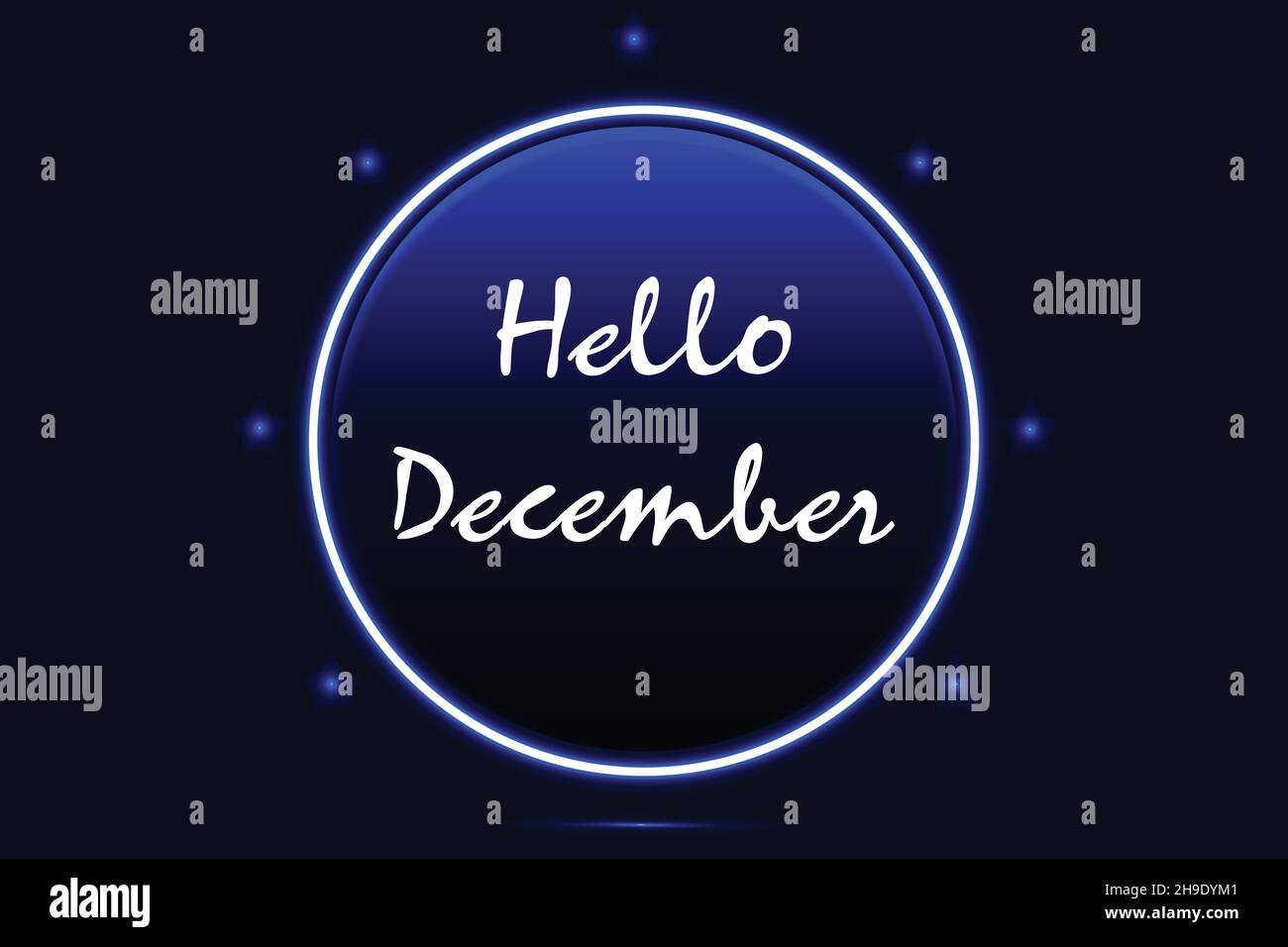 Hello december hi-res stock photography and images - Alamy