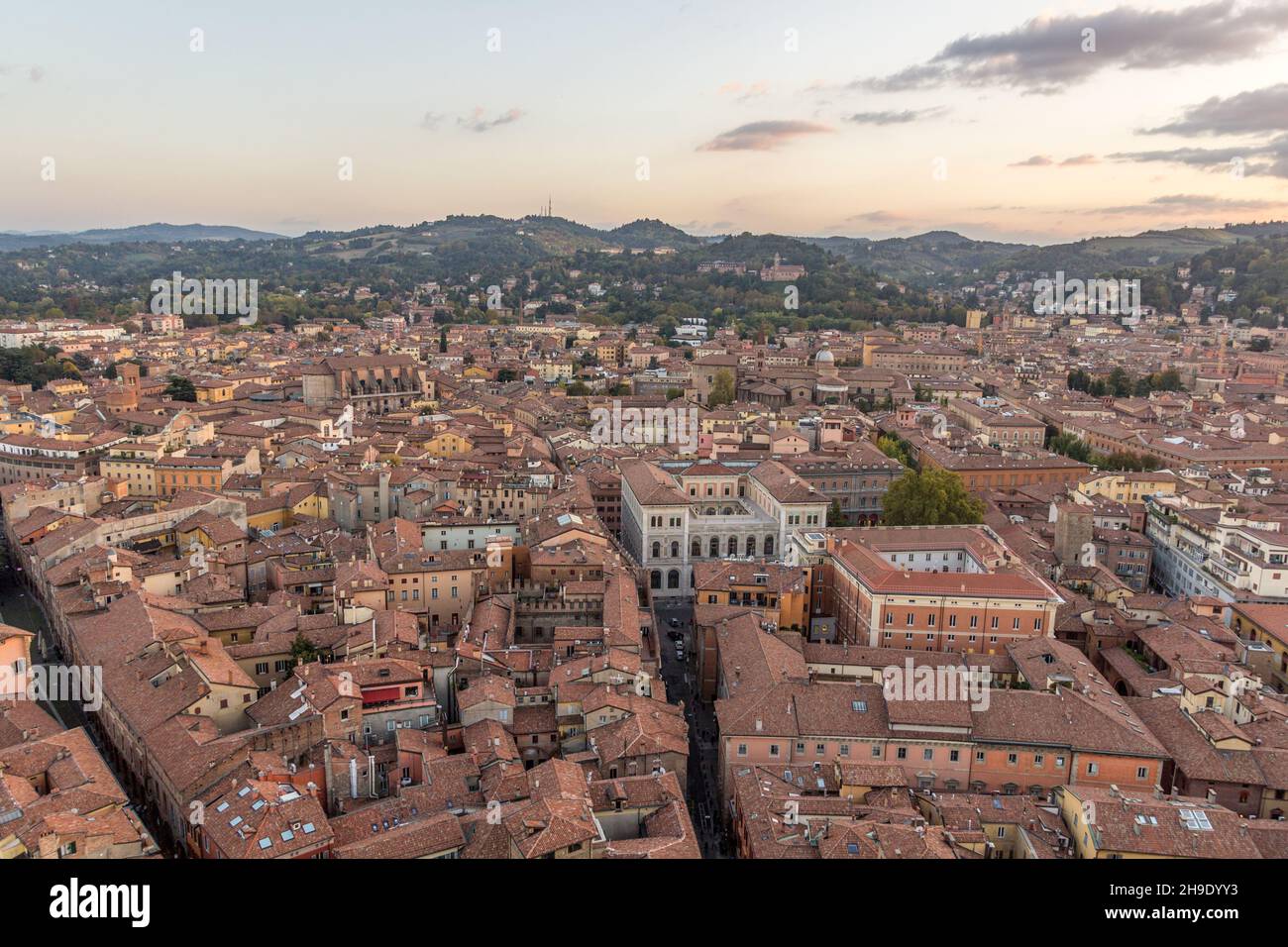 Aerial view of Bologna, Italy Stock Photo - Alamy