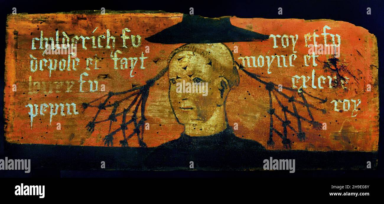 Tavolette di soffitto con la genealogia dei re di Francia - Ceiling ...