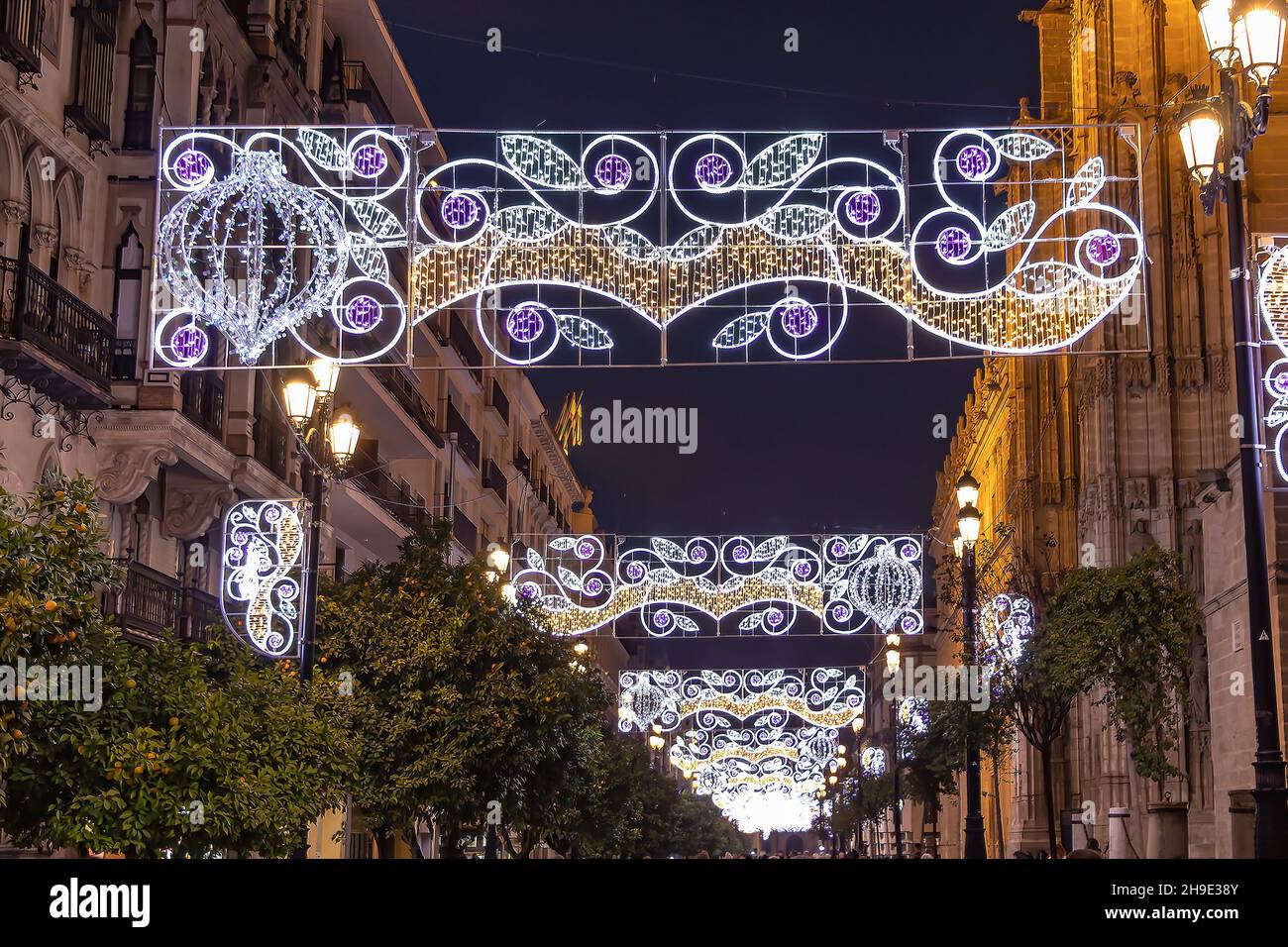 Seville christmas market hi-res stock photography and images - Alamy