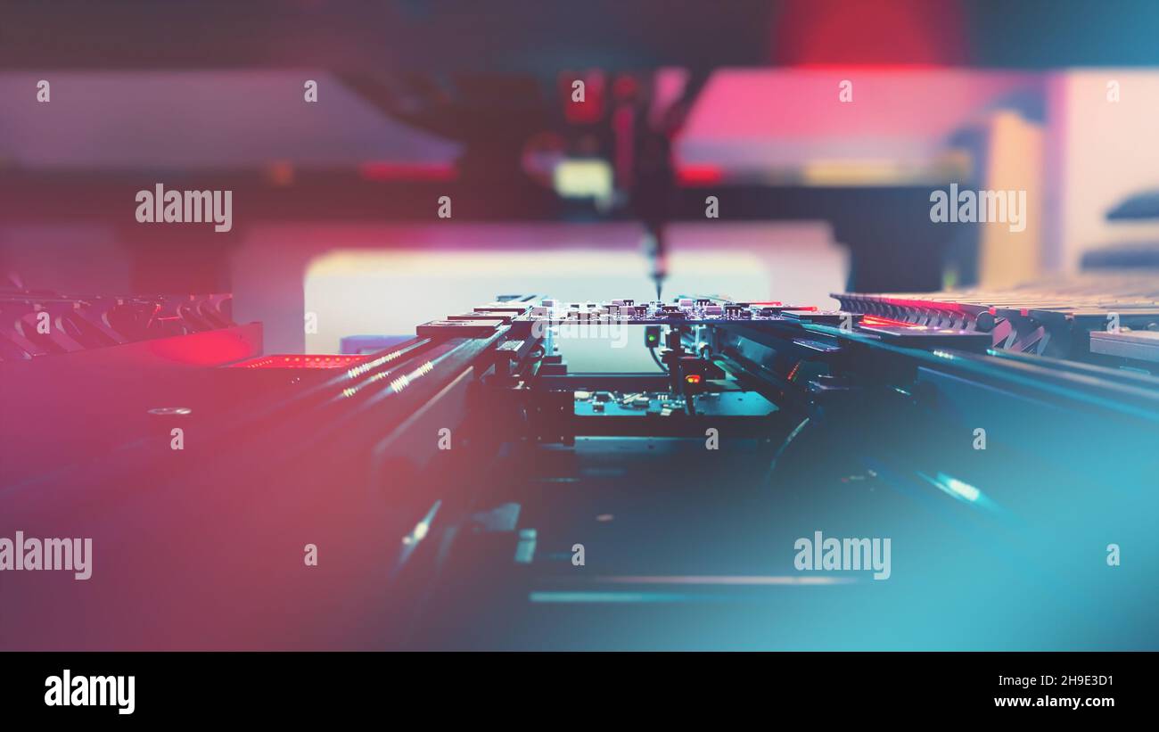 SMT Concept: Production of high-tech computer boards on an automatic ...