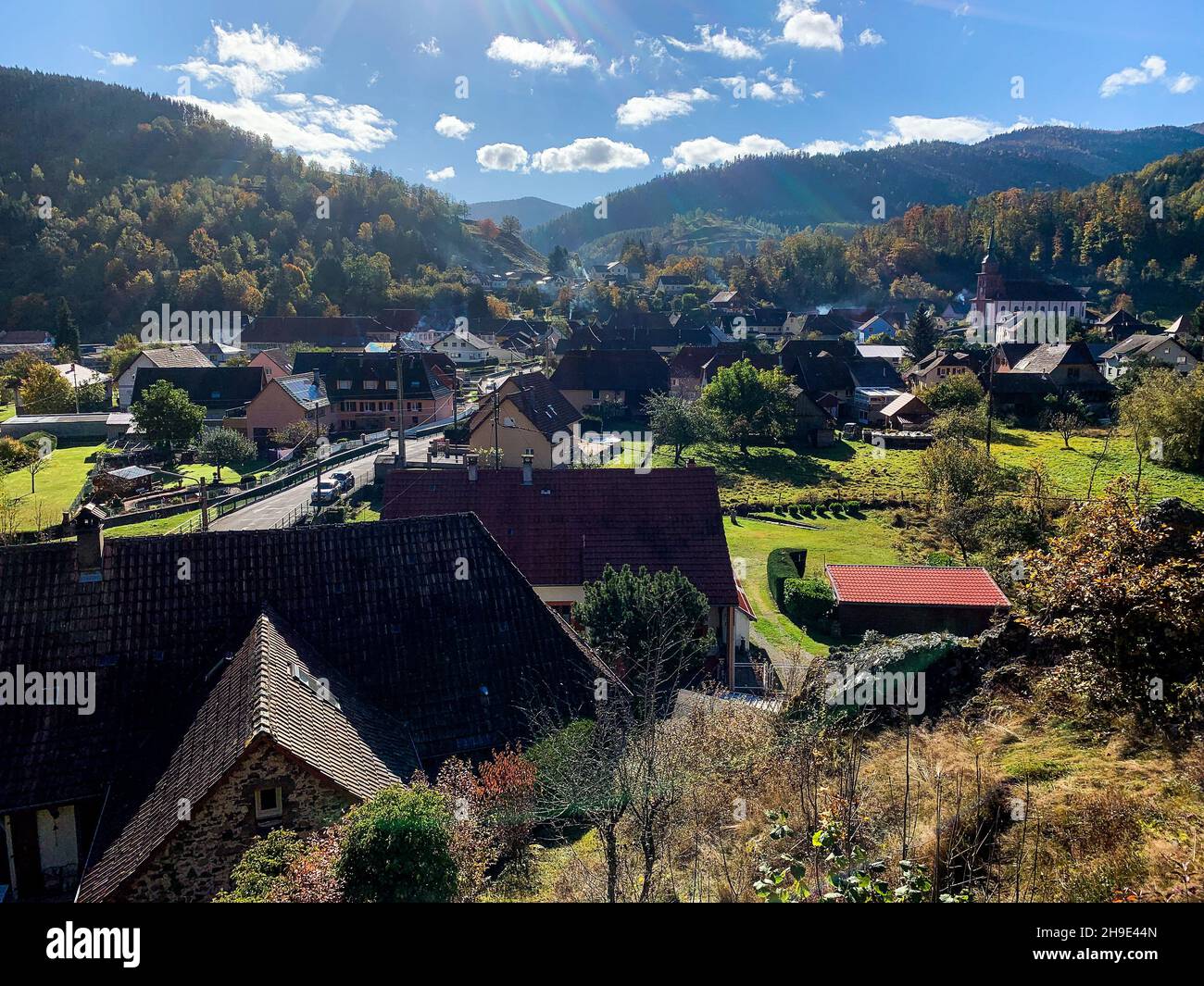 Habitat de moyenne montagne hi-res stock photography and images - Alamy