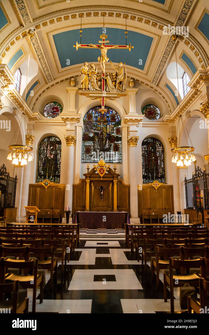 St Mary-le-Bow church built by Christopher Wren in the 17th century ...