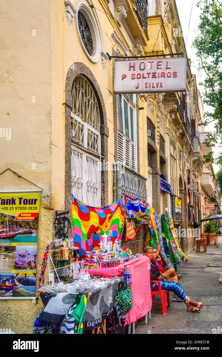 Santa Teresa District. RIO DE JANEIRO CITY, BRAZIL, 2021 Stock Photo ...
