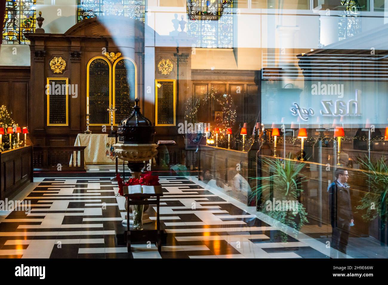 Saint Vedast-alias-Foster, built by Christopher Wren in the 17th ...