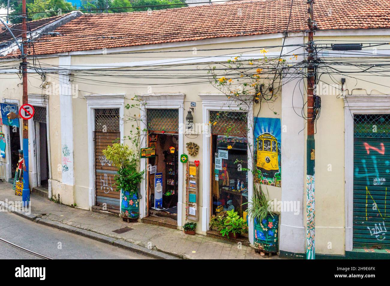 Santa Teresa District. RIO DE JANEIRO CITY, BRAZIL, 2021 Stock Photo ...