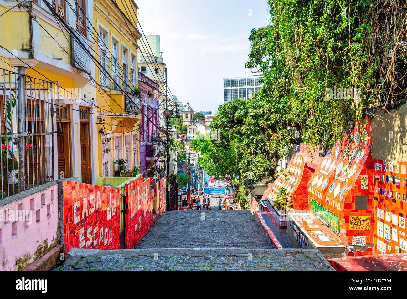 Selaron Steps, Rio de Janeiro, Brazil Stock Photo - Alamy