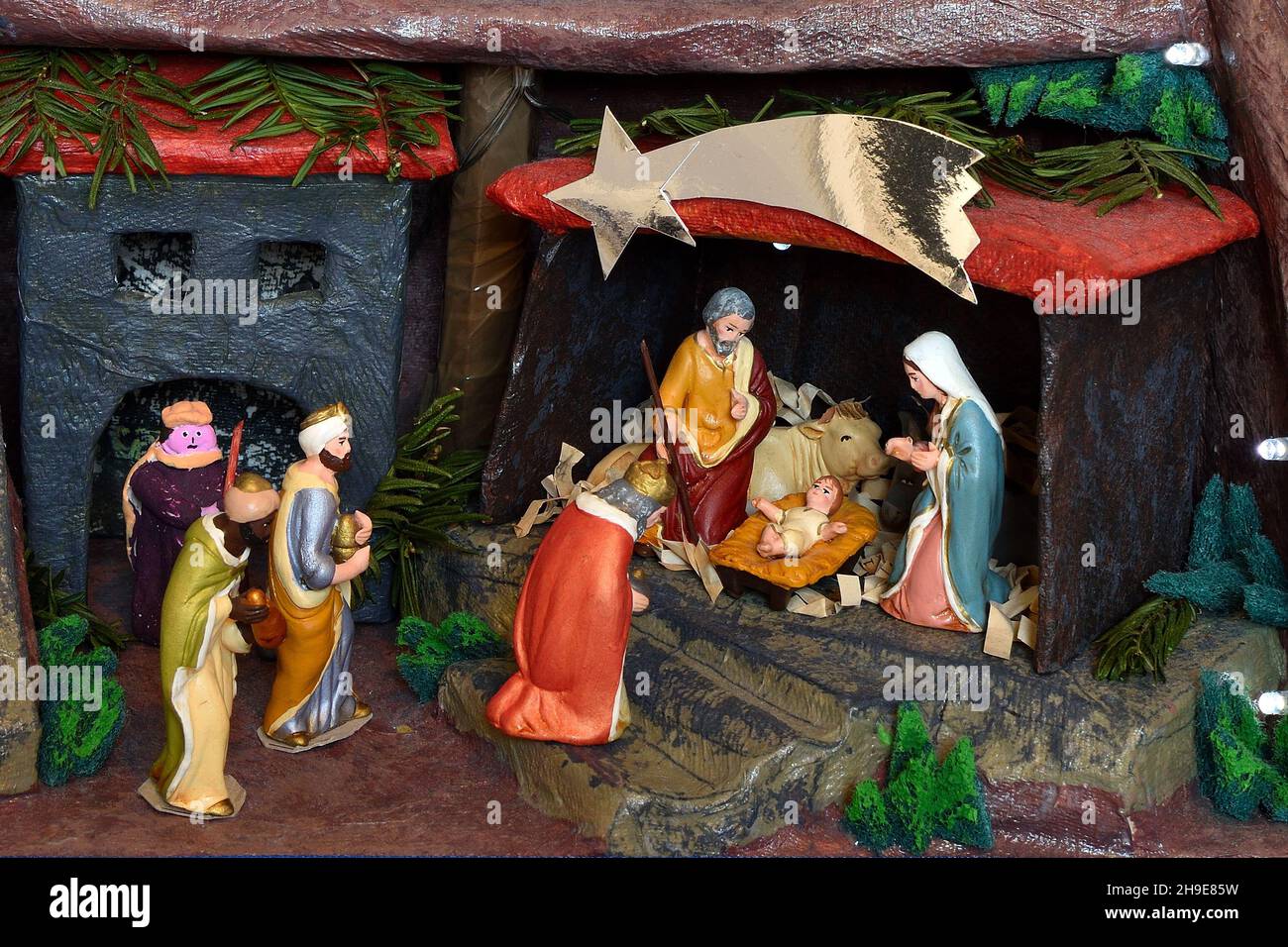 Nativity star paint hi-res stock photography and images - Alamy