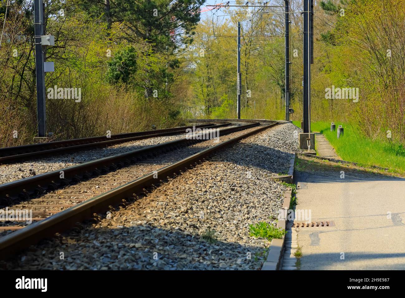 Industrial tramway system hi-res stock photography and images - Alamy