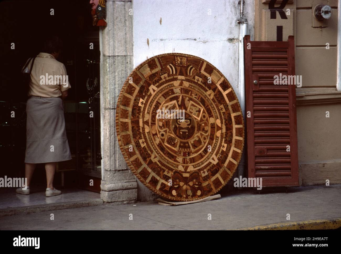 Merida, Yucatan, Mexico. Merida, Yucatan, Mexico. 12/30/1985. Aztec ...