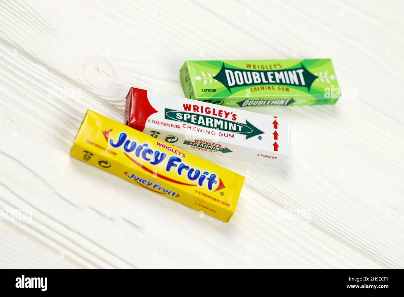 Doublemint chewing gum hi-res stock photography and images - Alamy