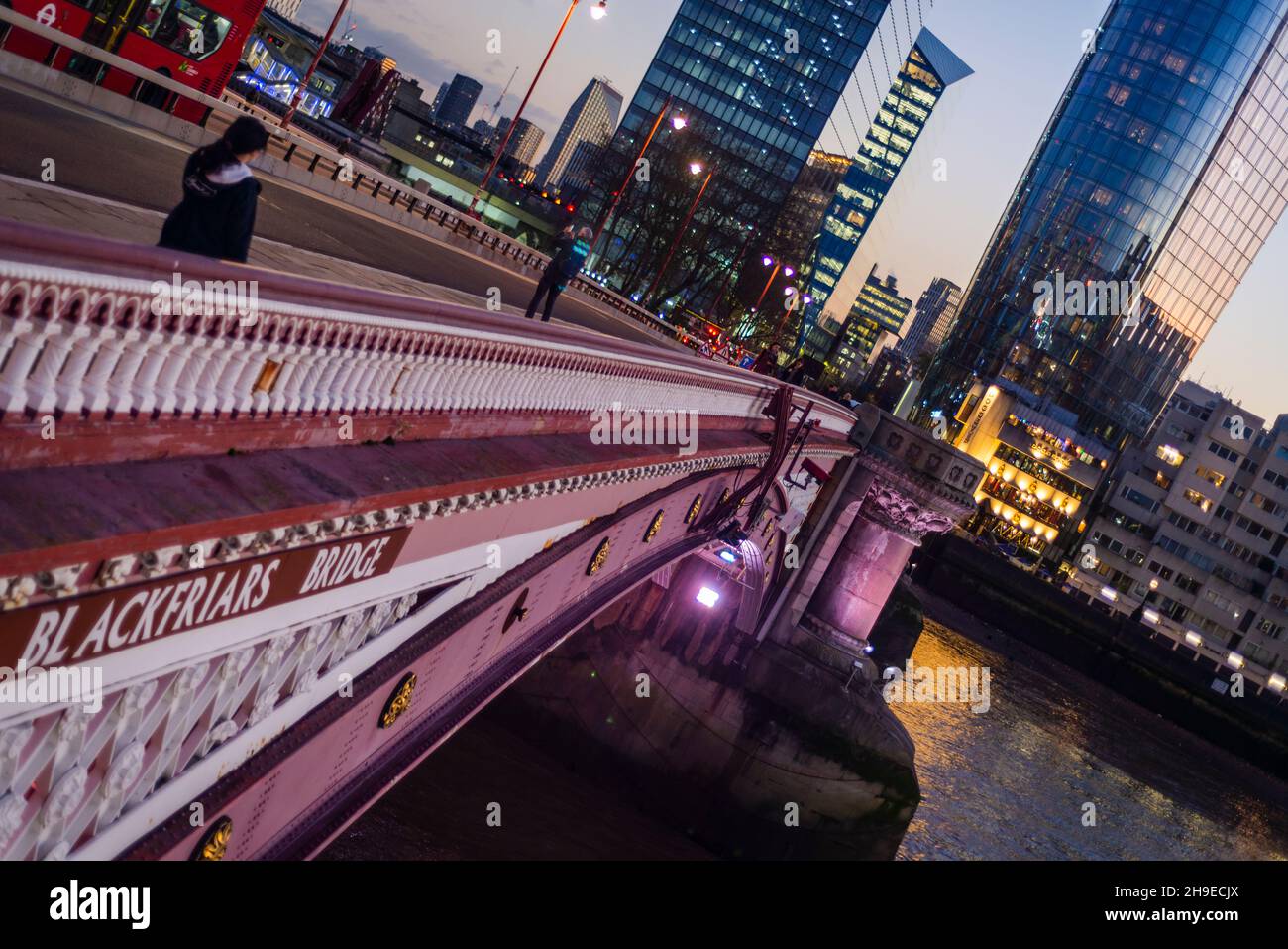 Blackfriars Bridge, London, England, UK Stock Photo - Alamy