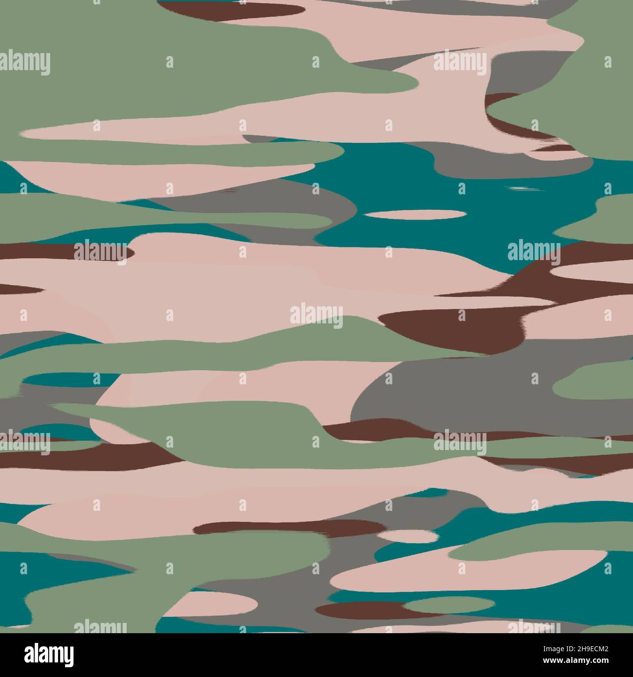 Seamless colorful happy camoflauge inspired surface pattern design for ...