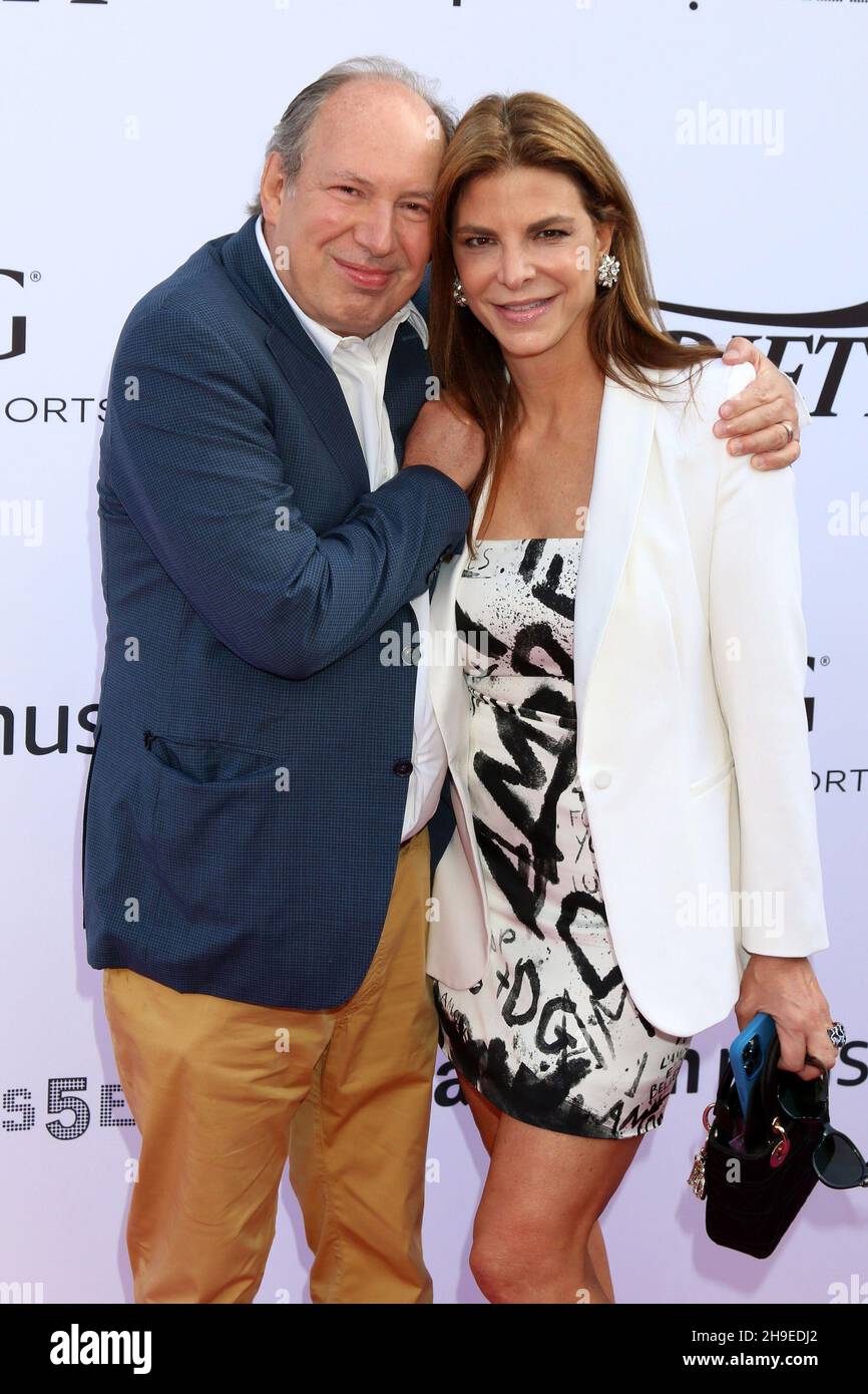 Los Angeles, CA. 4th Dec, 2021. Hans Zimmer, Dina De Luca, at arrivals ...