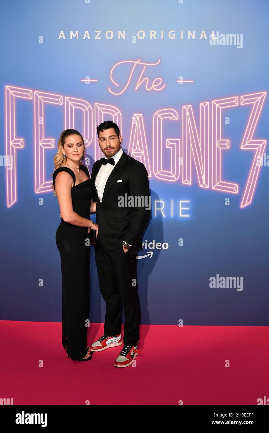 Valentina Ferragni , Luca Vezil Premiere of -The Ferragnez - The Series ...