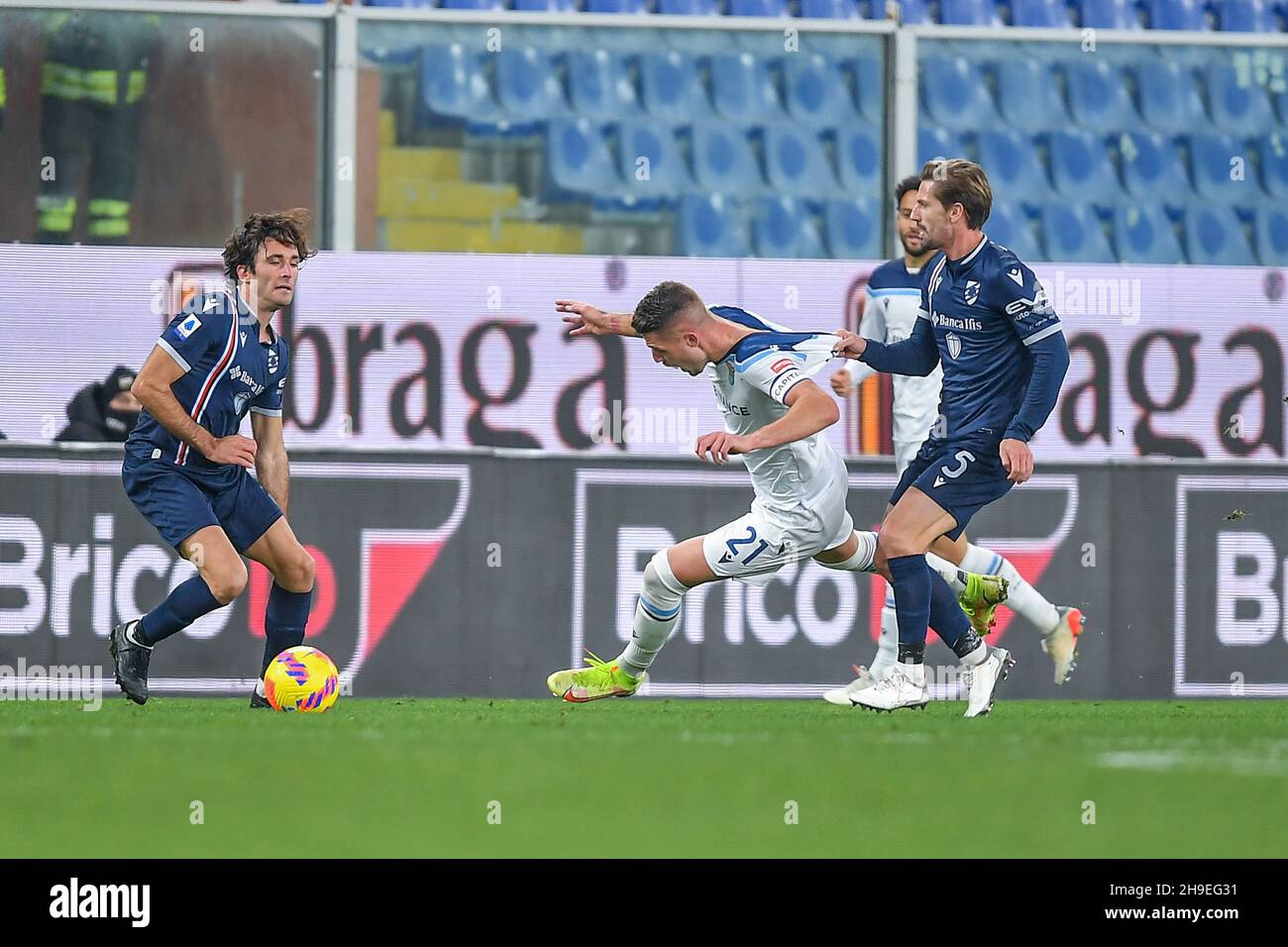 Luigi Ferraris stadium, Genova, Italy, December 05, 2021, TOMMASO ...