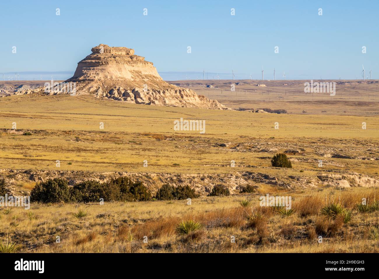 Late Fall Coloradoan Landscape. Pawnee National Grasslands in ...