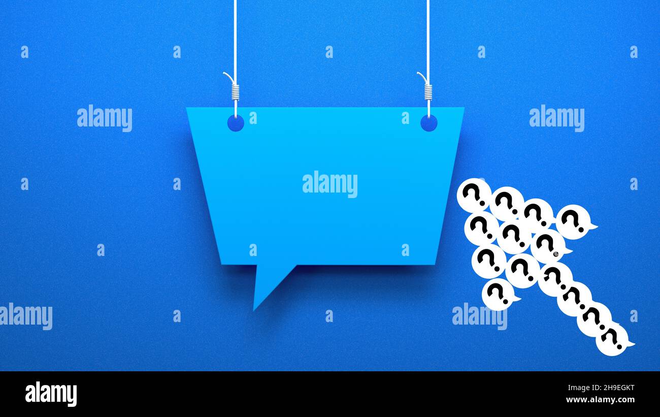 Question mark and idea Stock Photo - Alamy