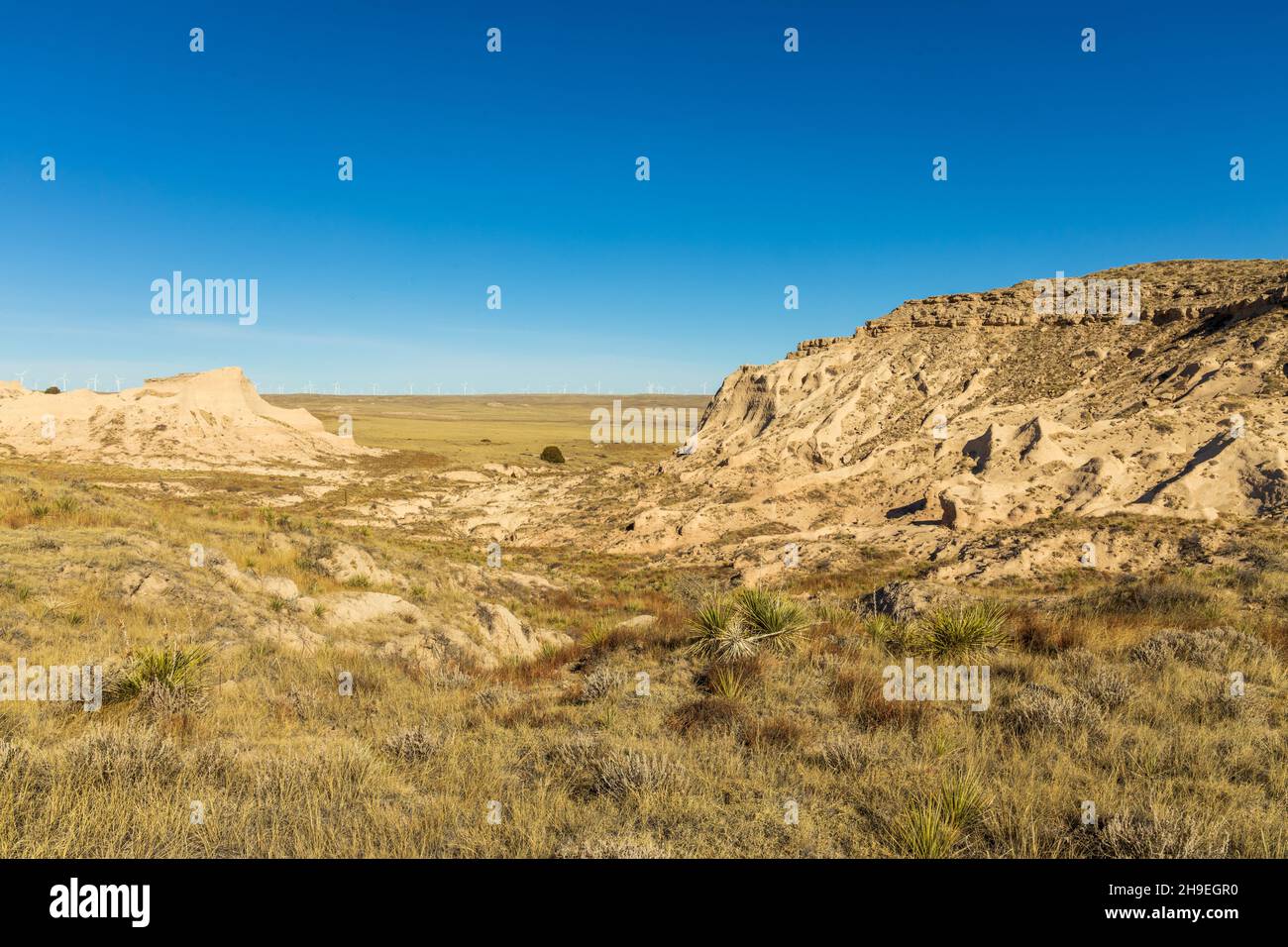 Late Fall Coloradoan Landscape. Pawnee National Grasslands in ...